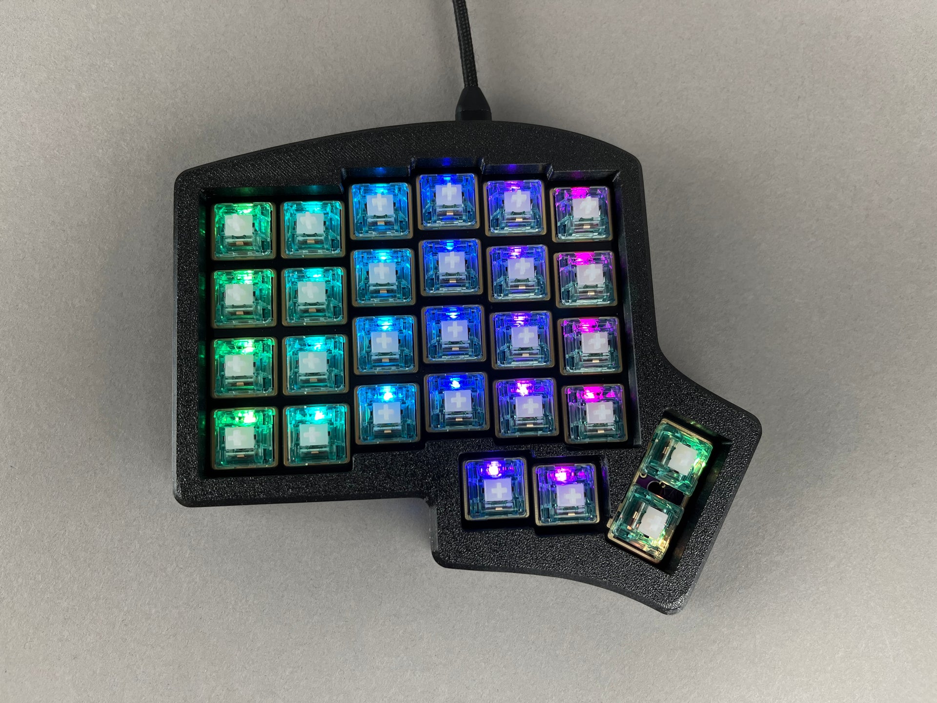 Irispad - Ergonomic Gaming Pad/Macropad – Keebio