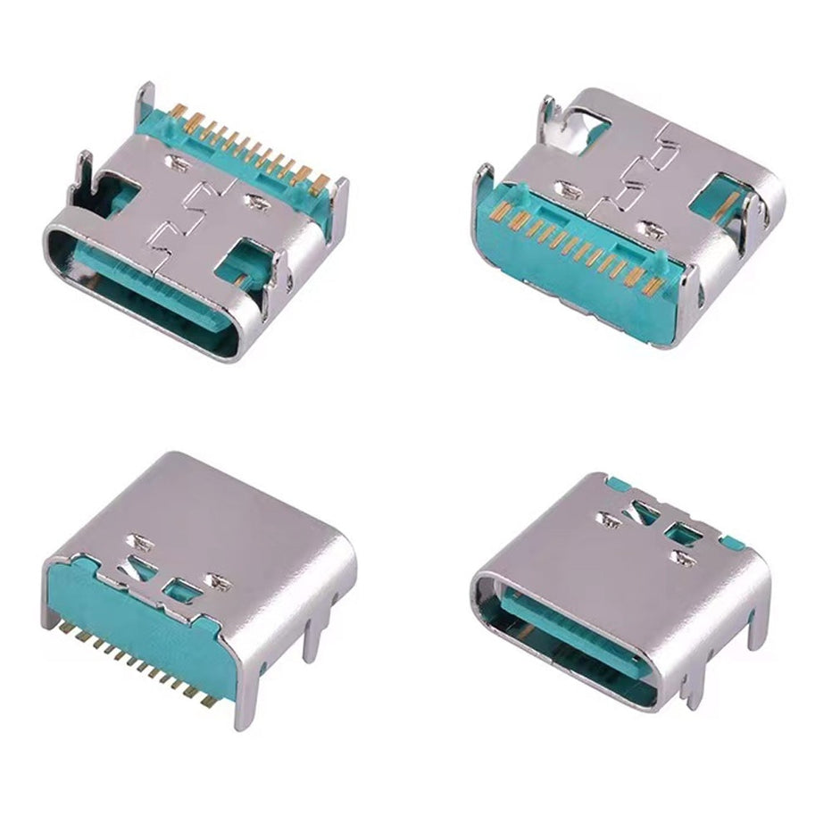 USB-C Port - 12-pin - HRO TYPE-C-31-M-12 – Keebio