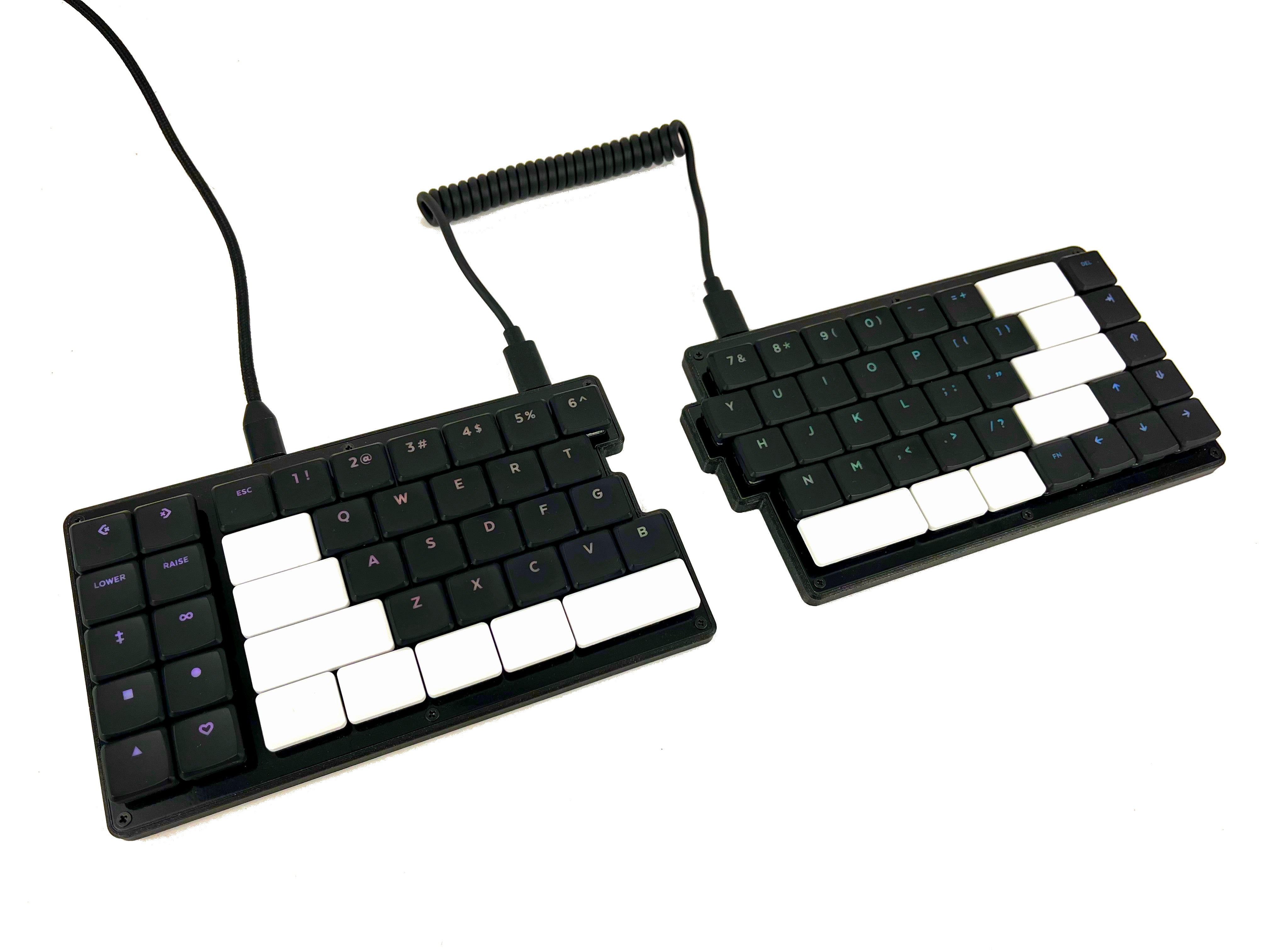 Cepstrum - Choc Low-Profile 65%/65XT Split Staggered Keyboard Kit – Keebio