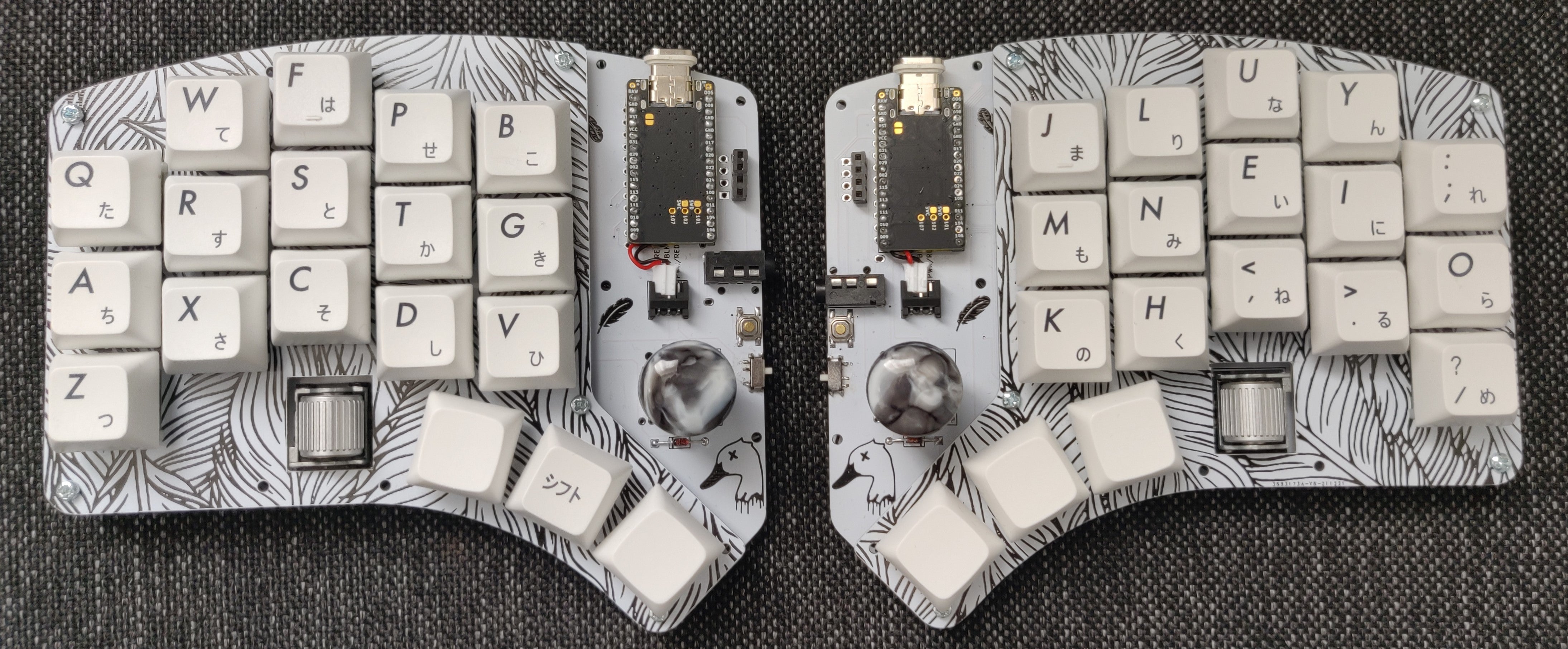 Waterfowl 36-Key Split Keyboard Kit – Keebio