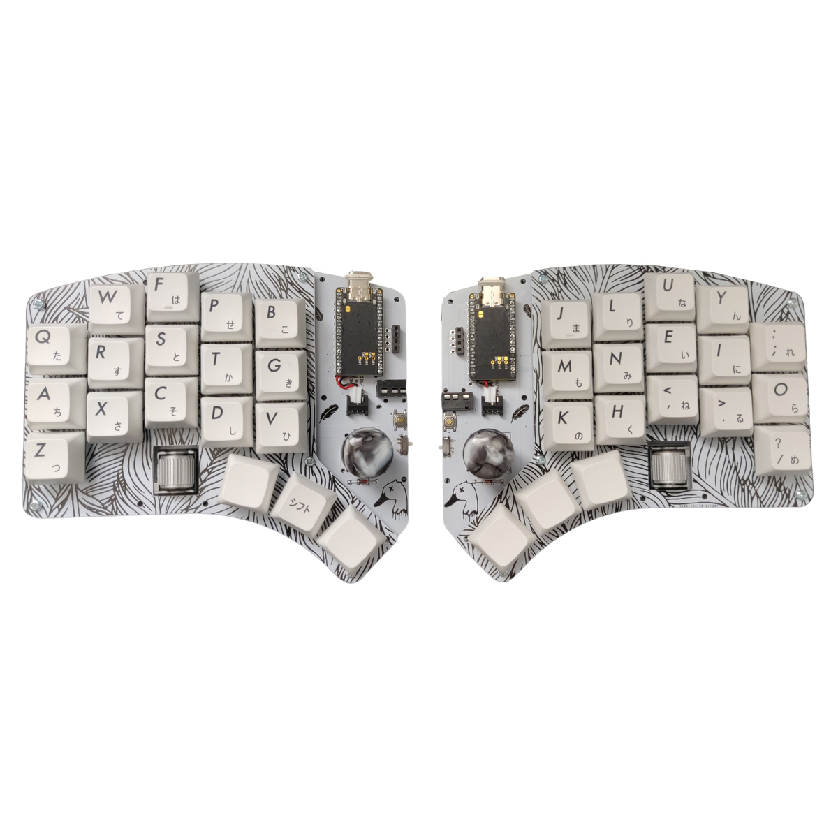 Waterfowl 36-Key Split Keyboard Kit – Keebio