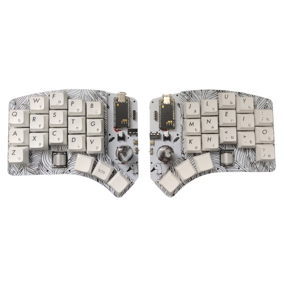 Waterfowl 36-Key Split Keyboard Kit – Keebio