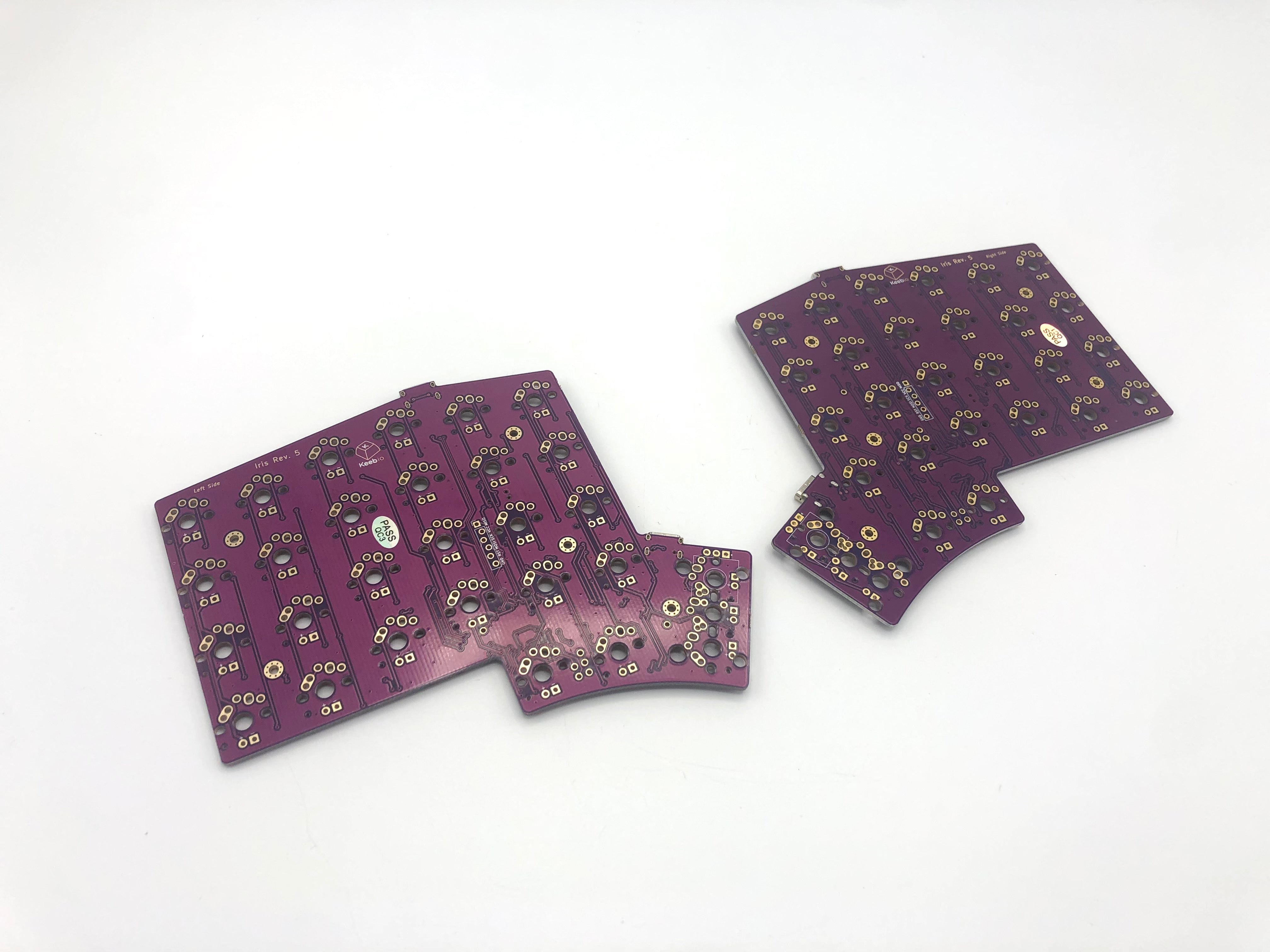 Iris Rev. 5 Keyboard - PCBs for Split Ergonomic Keyboard – Keebio