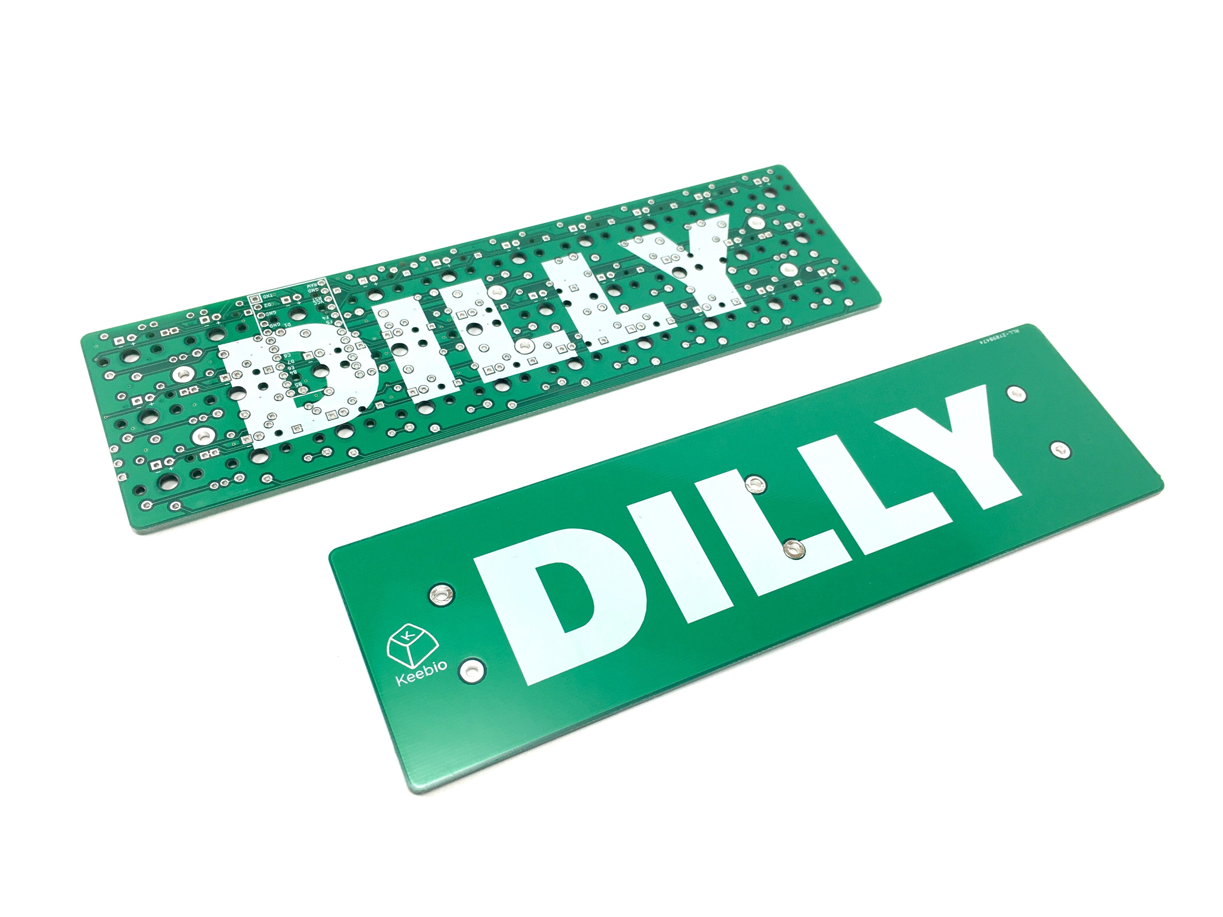 Dilly - 3x10 Ortholinear Keyboard for Kailh Choc Low-Profile Switches – Keebio