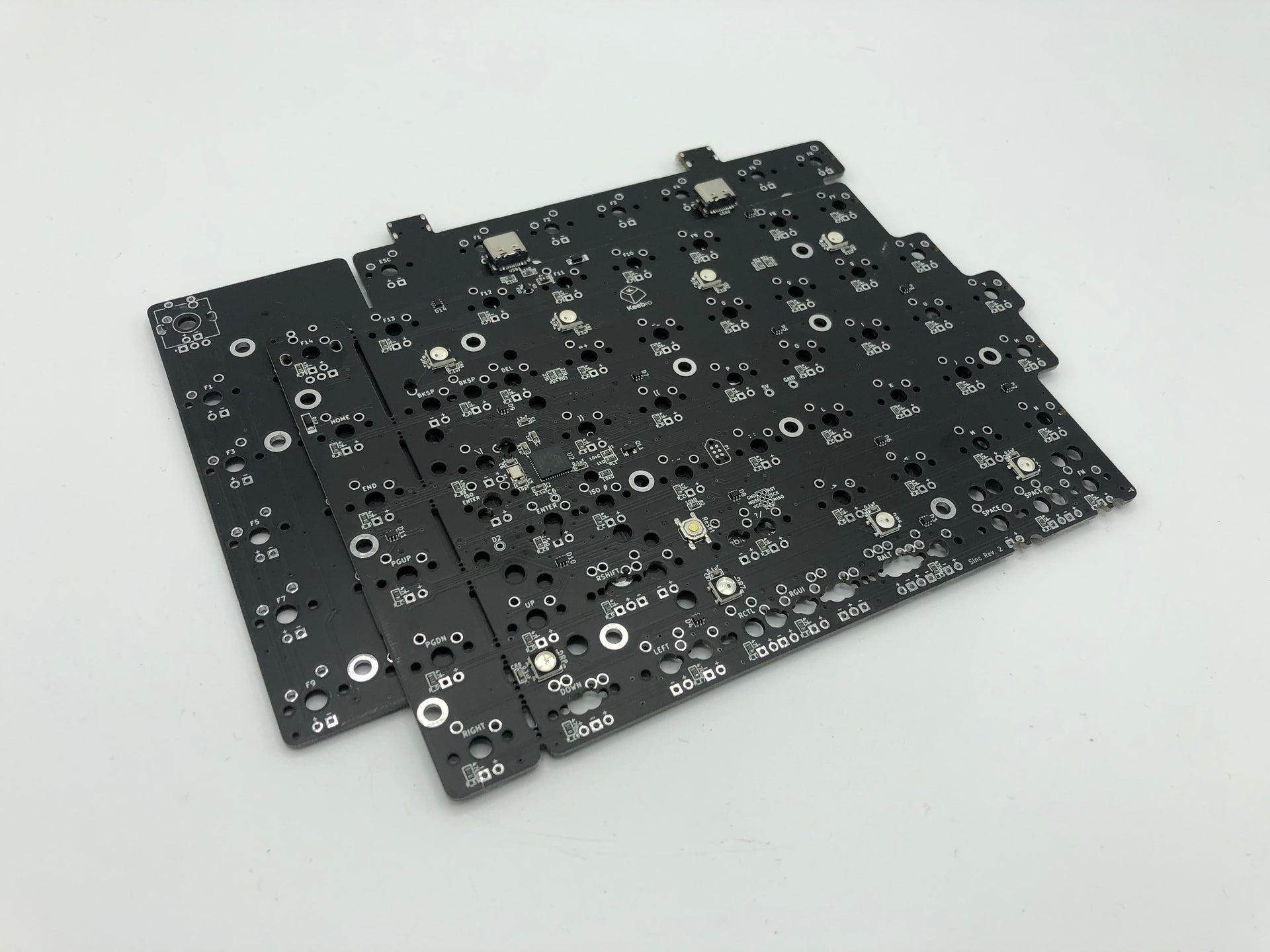 Sinc Rev. 2 PCB Kit - Split Staggered 75% Keyboard – Keebio