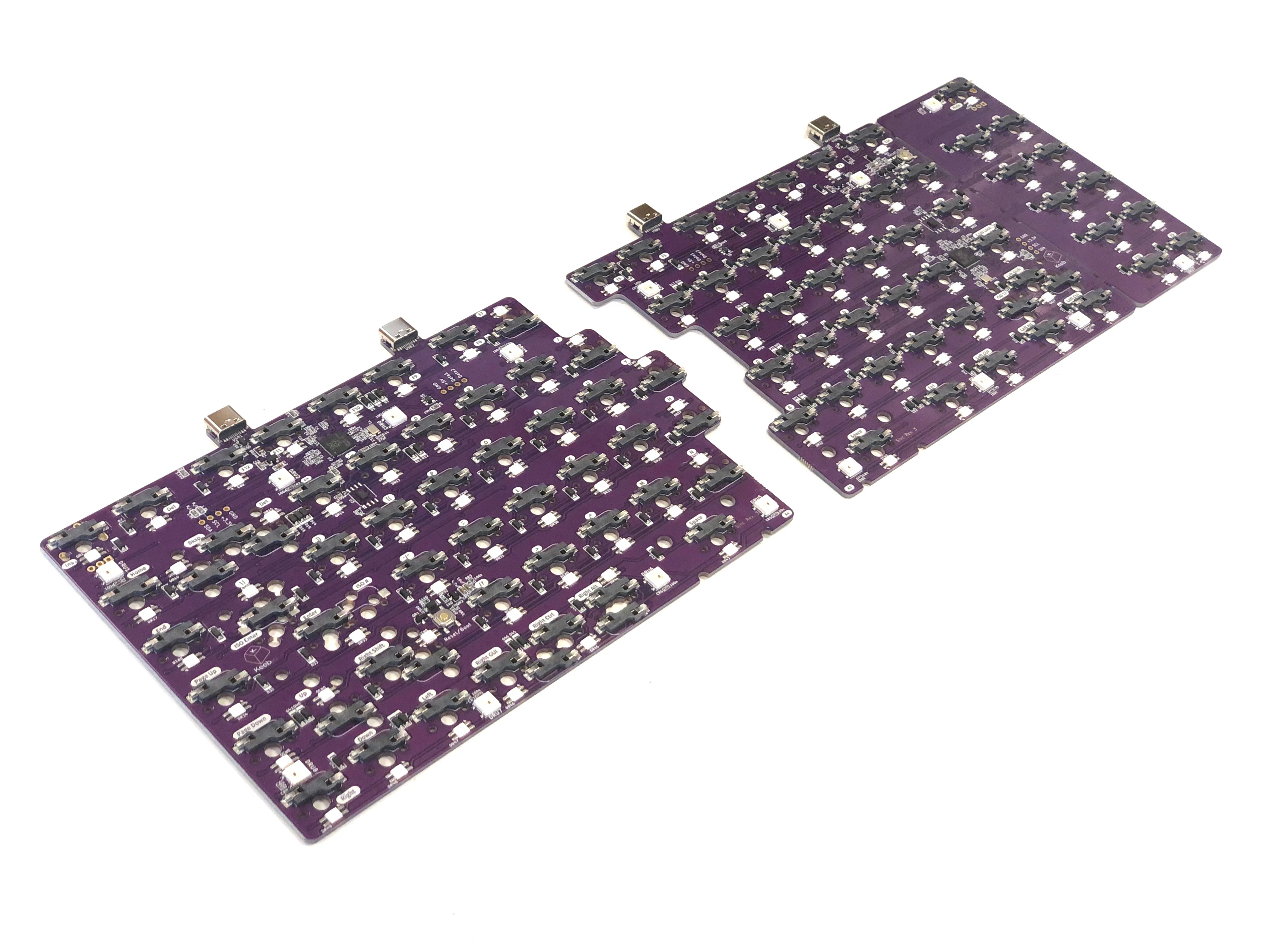 Sinc Rev. 3 PCB Kit - Split Staggered 75%/TKL Keyboard – Keebio